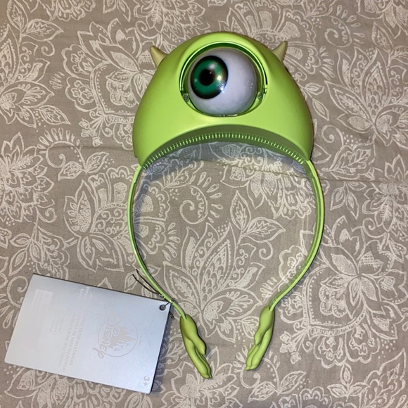 Disney | Accessories | Nwt Mike Wazowski Light Up Head Band Disney ...